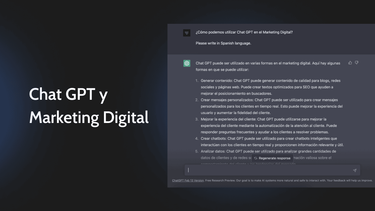 Cómo Chat GPT está cambiando la Industria del Marketing Digital